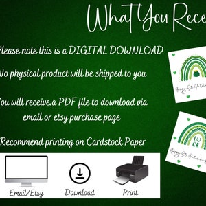 Printable St. Patrick's Day Cards, Classroom St. Patrick's Cards, St ...