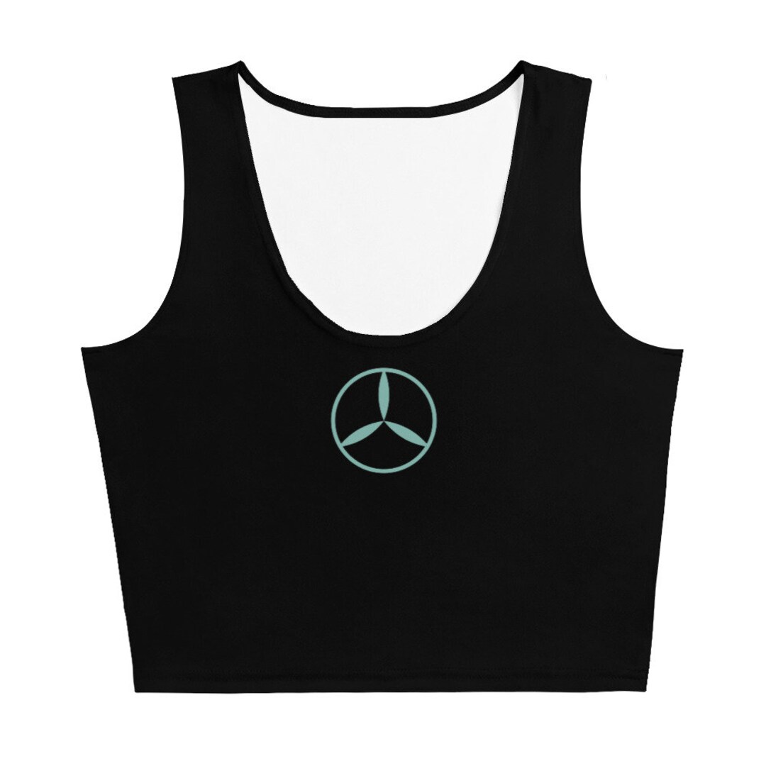 Mercedes Racing F1 Crop Top - Etsy