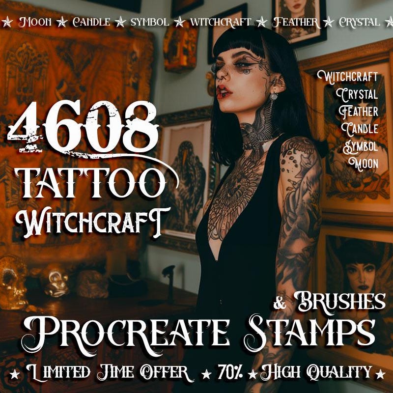 Witch Stamp - Etsy