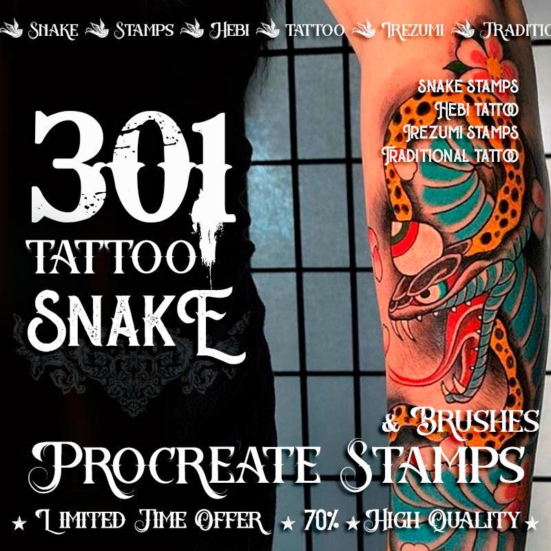 Snake Stamp - Etsy