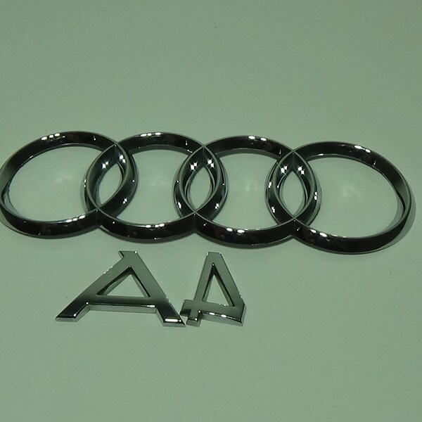 Audi A4 Emblem Set - Etsy