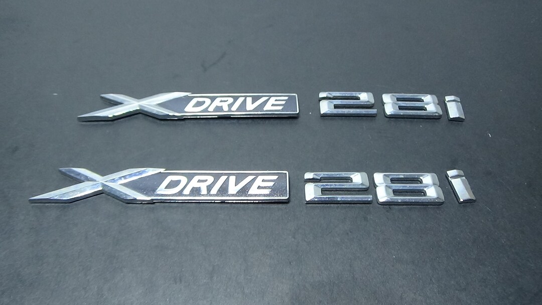 2003-2005 BMW XDRIVE 28i X3 Series Fender Chrome Emblem Set - Etsy
