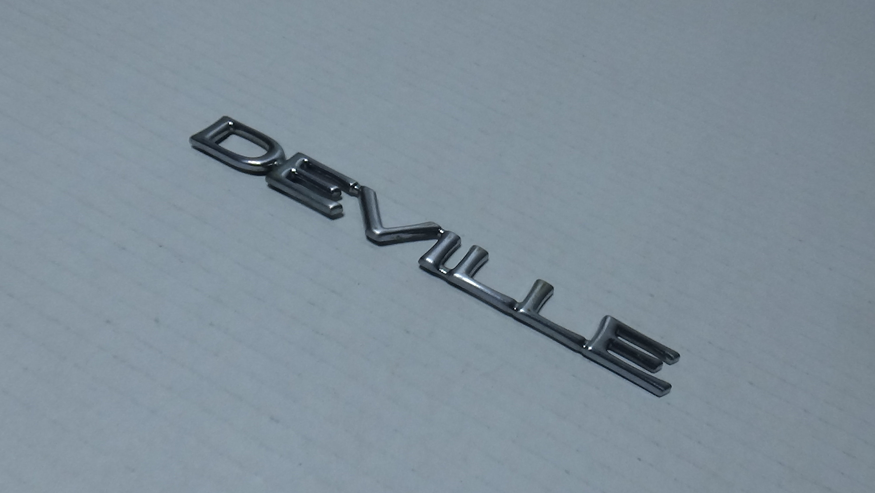 2000-2005 Cadillac DEVILLE Rear Trunk Chrome Emblem Script - Etsy