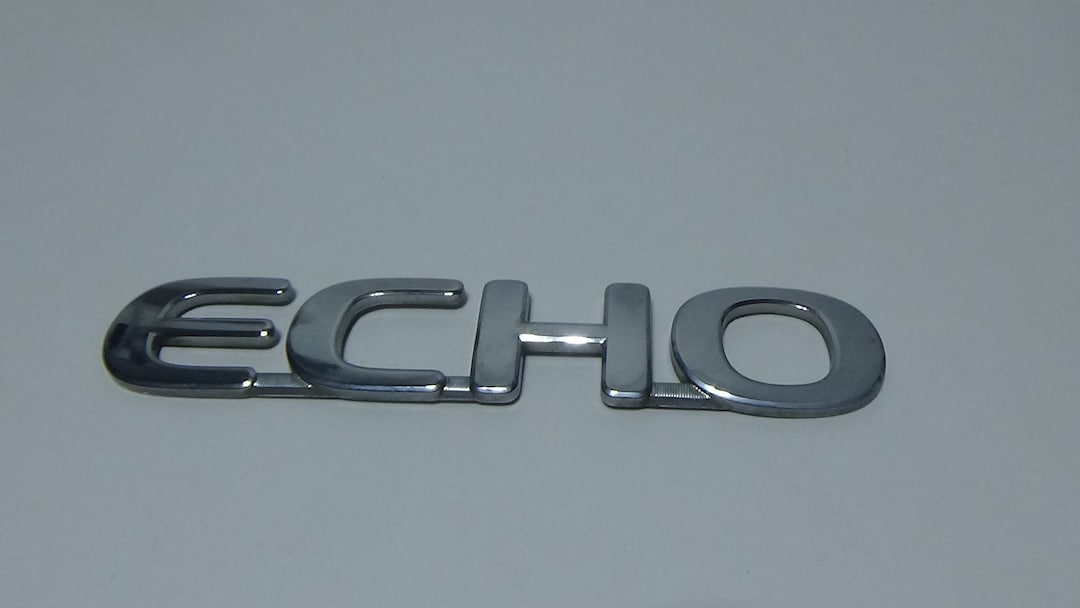 2002-2005 Toyota ECHO Rear Trunk Emblem Logo Letters - Etsy