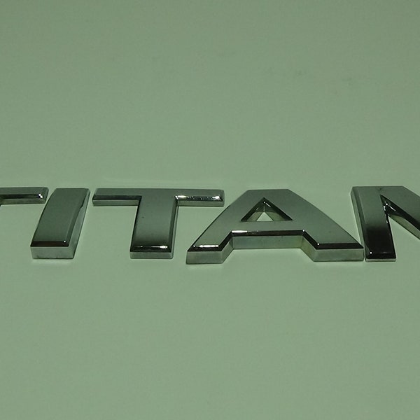 Nissan Titan Side Letters - Etsy
