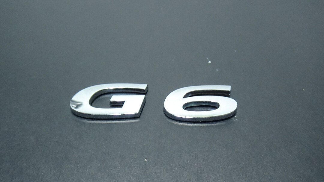 2005-2010 Pontiac G6 Rear Trunk Emblem Logo Letters - Etsy