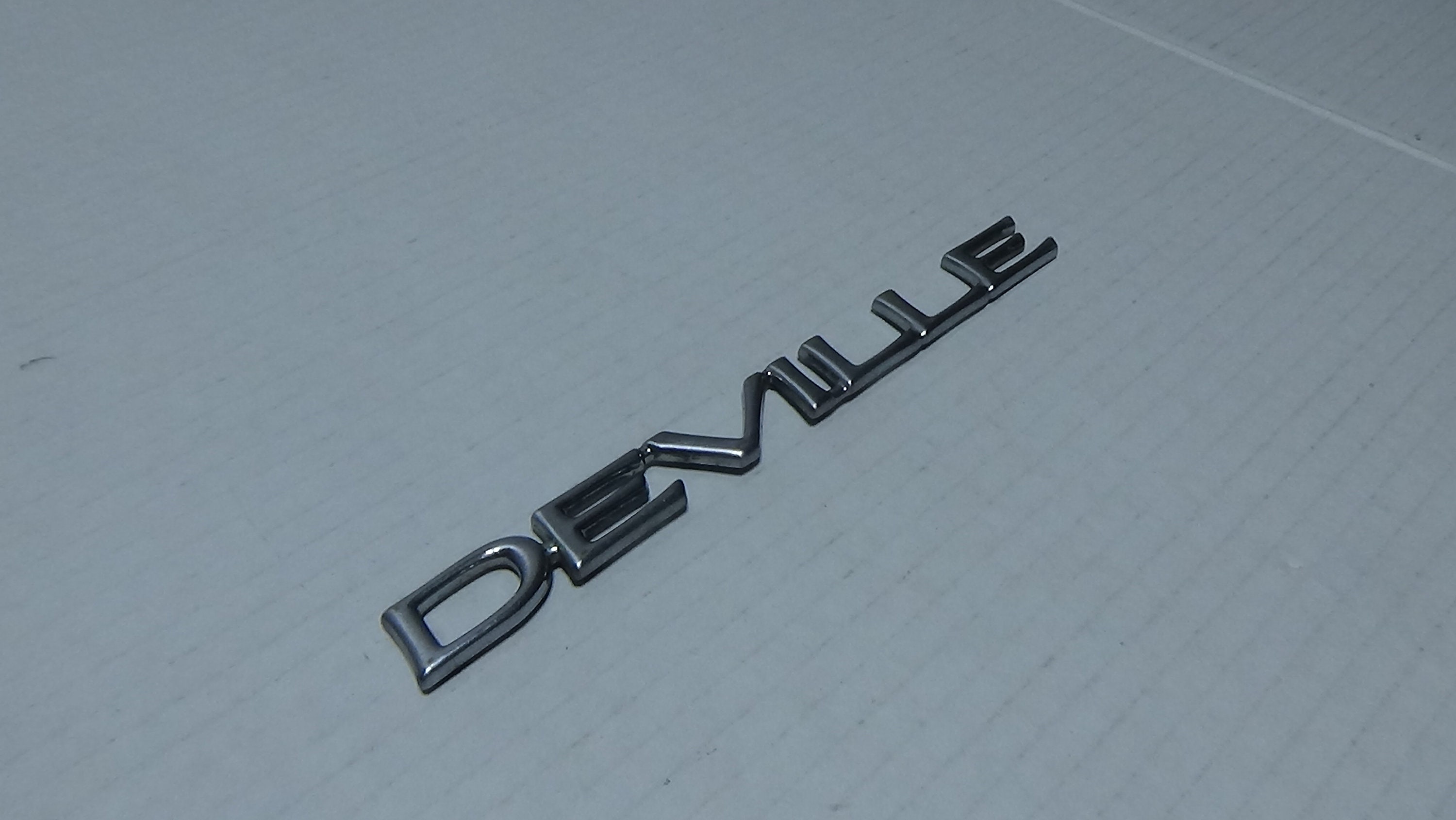 2000-2005 Cadillac DEVILLE Rear Trunk Chrome Emblem Script - Etsy