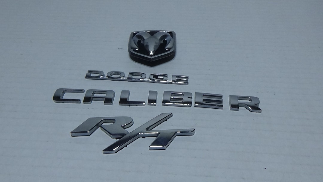 2007-2012 DODGE Caliber R/T Rear Gate Emblem Logo Letters Set OEM - Etsy