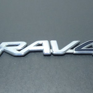 2001-2005 Toyota RAV4 Rear Trunk Chrome Emblem Logo Script - Etsy