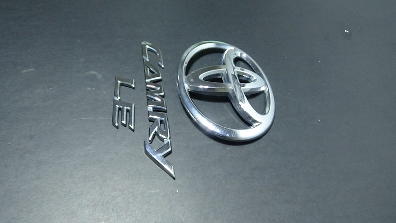 2007-2011 Toyota Camry LE Rear Trunk Emblem Logo Set - Etsy