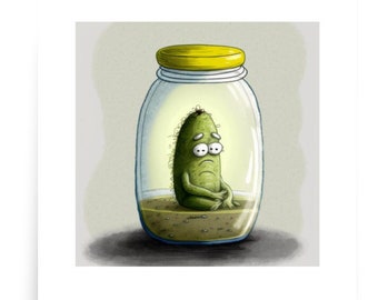 Last Pickle Art - Etsy