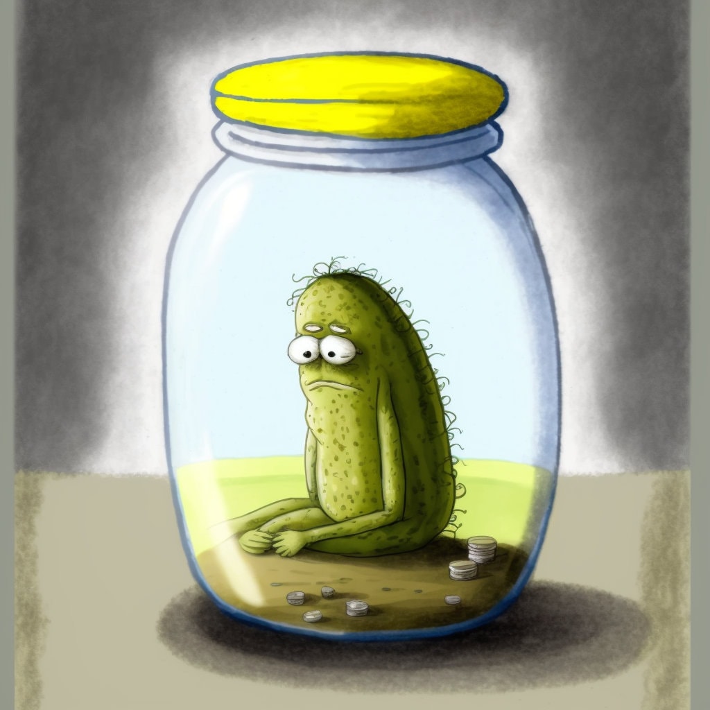 The Last Pickle Digital Download, Downloadable Wall Art, Abstract ...