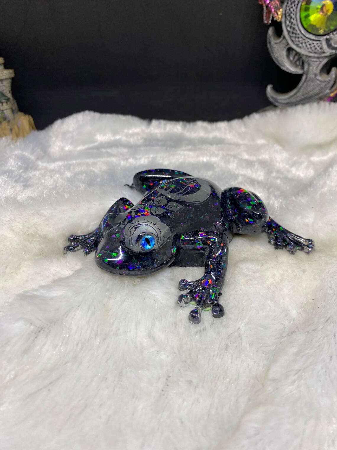 Dripping Moon Frog - Etsy