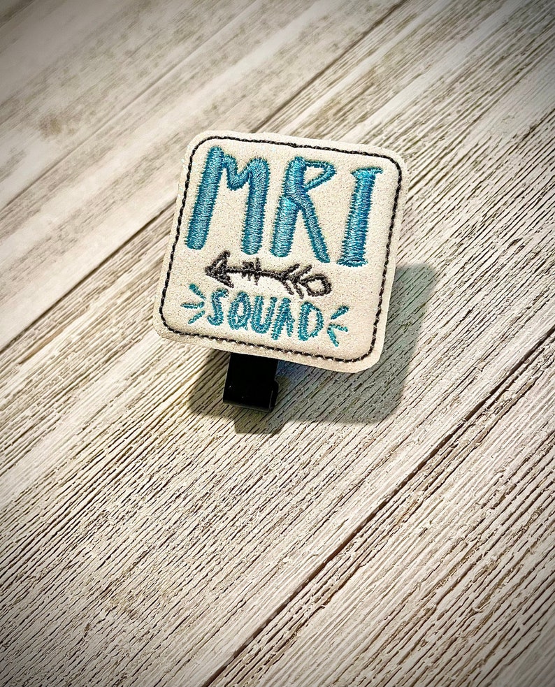MRI Squad Badge Reel/interchangeable/radiology - Etsy