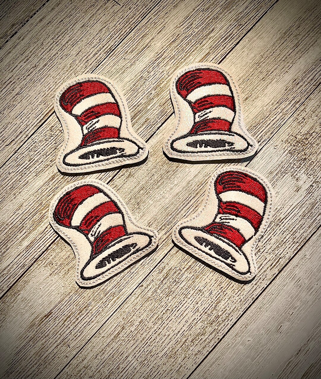 Cat in the Hat Feltie/dr. Suess - Etsy