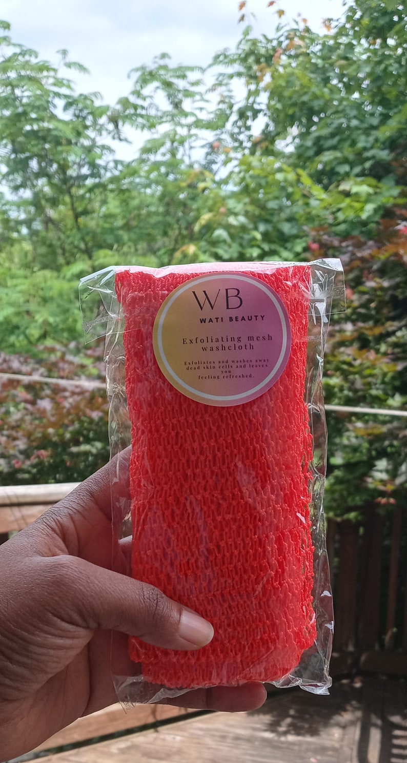 Elevate Your Shower Experience With Our Exquisite African Exfoliating ...