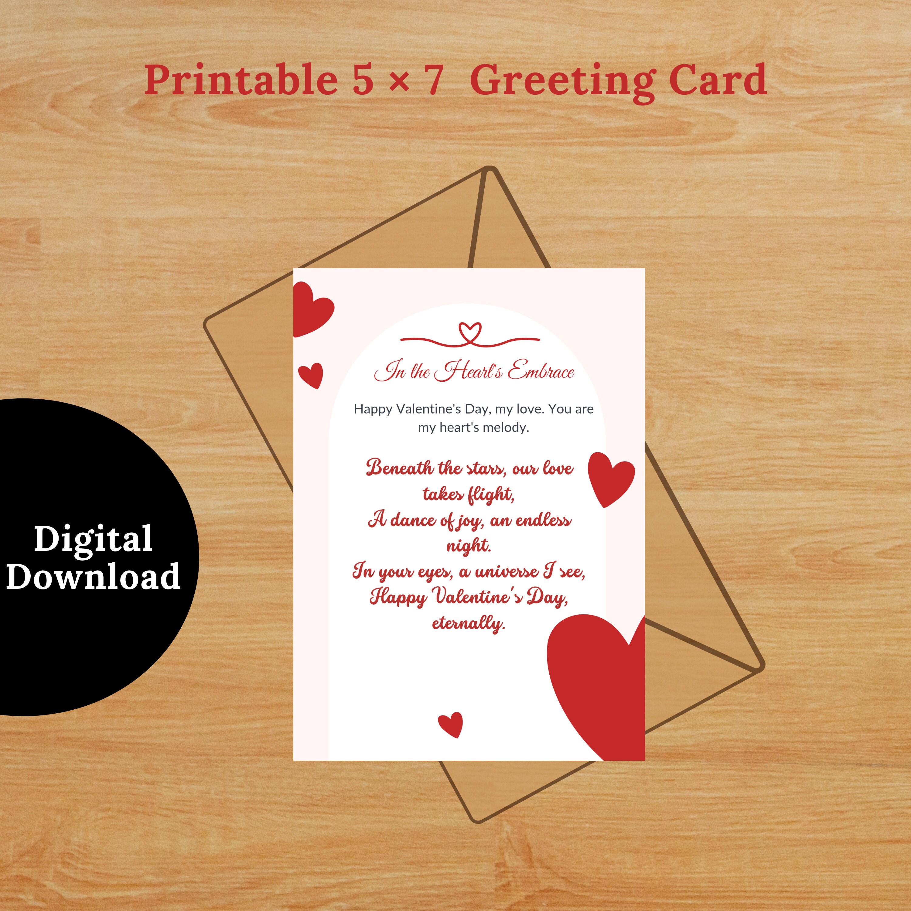 Greeting Card for Lovers,valentine's Day Gift - Etsy