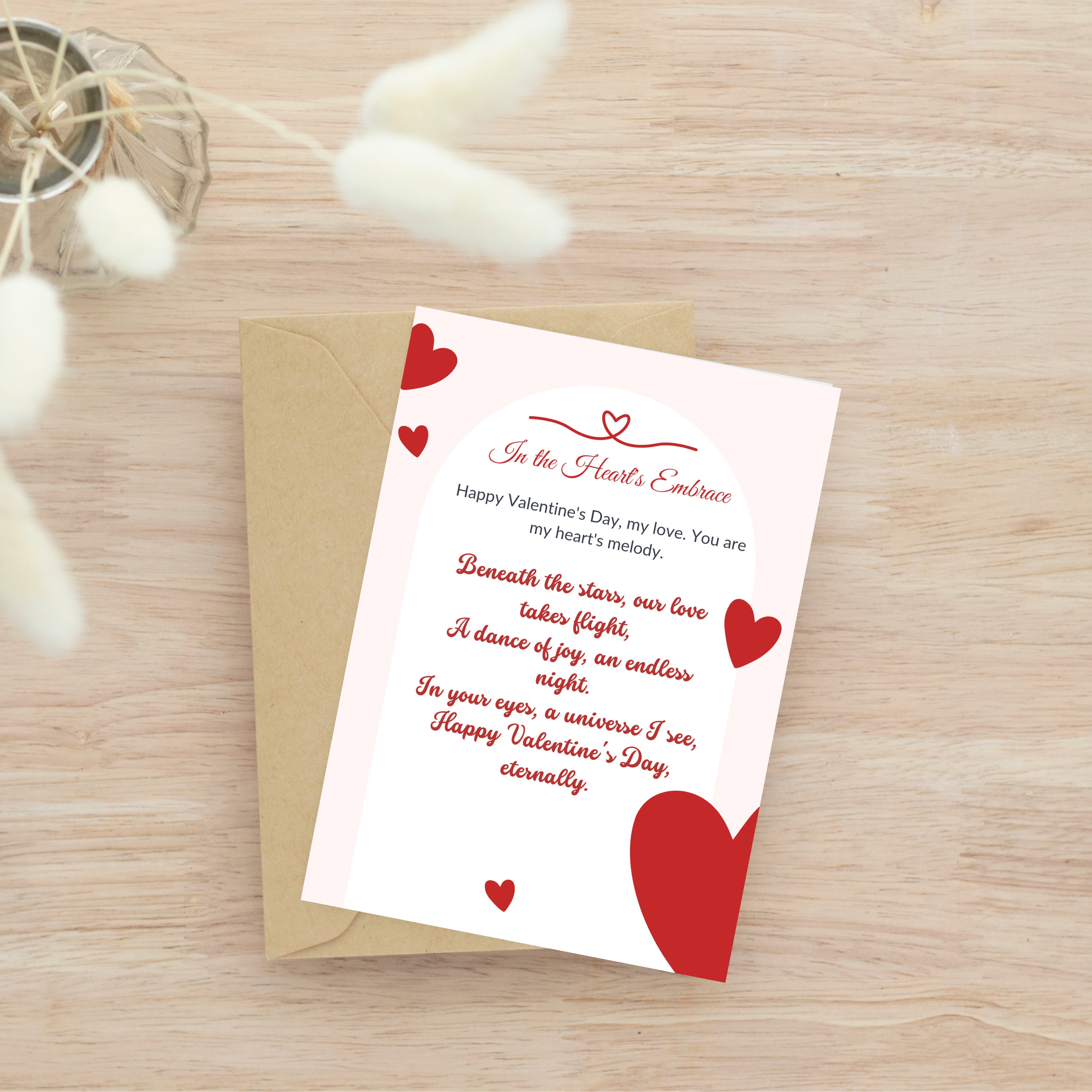 Greeting Card for Lovers,valentine's Day Gift - Etsy