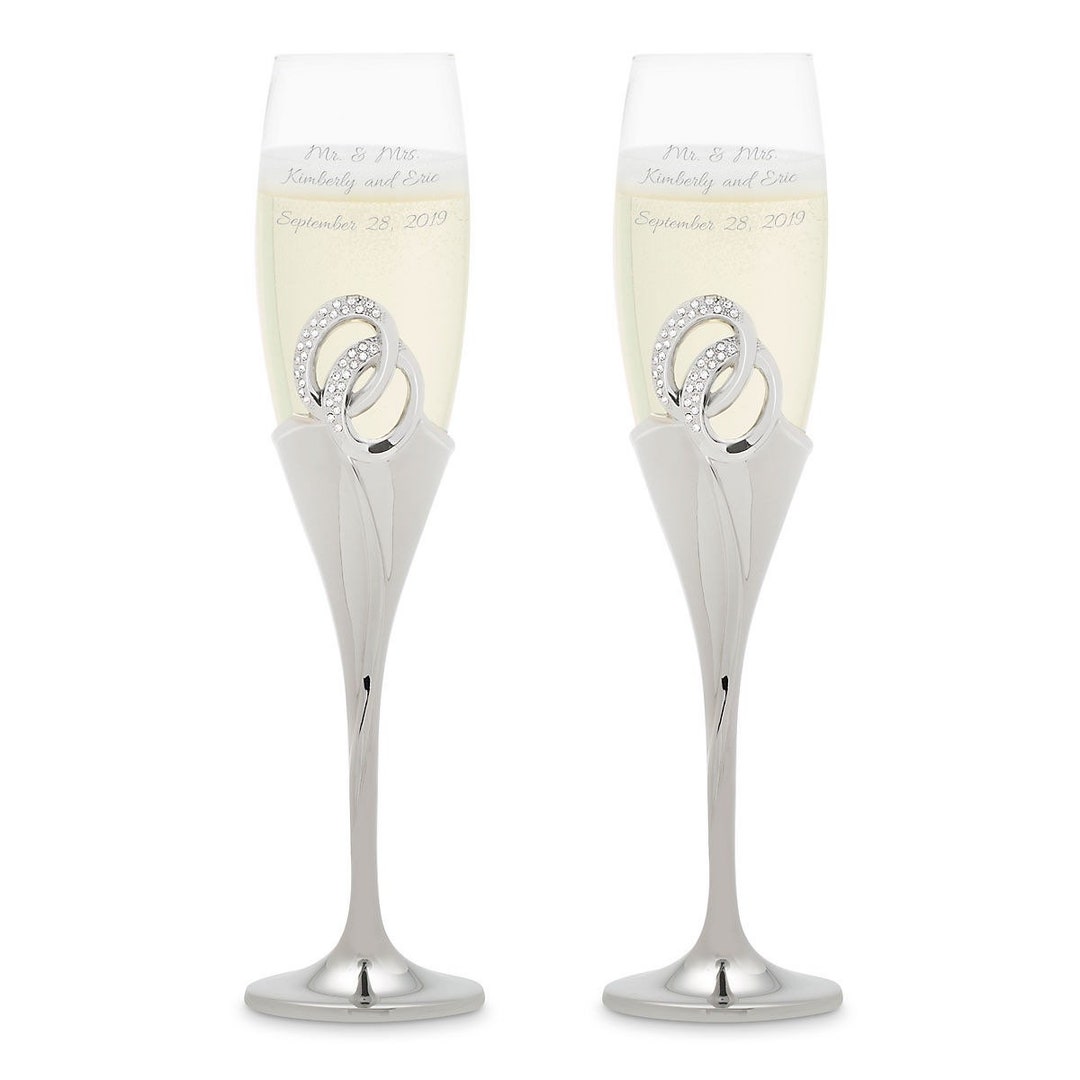 Silver Double Ring Flutes - Etsy