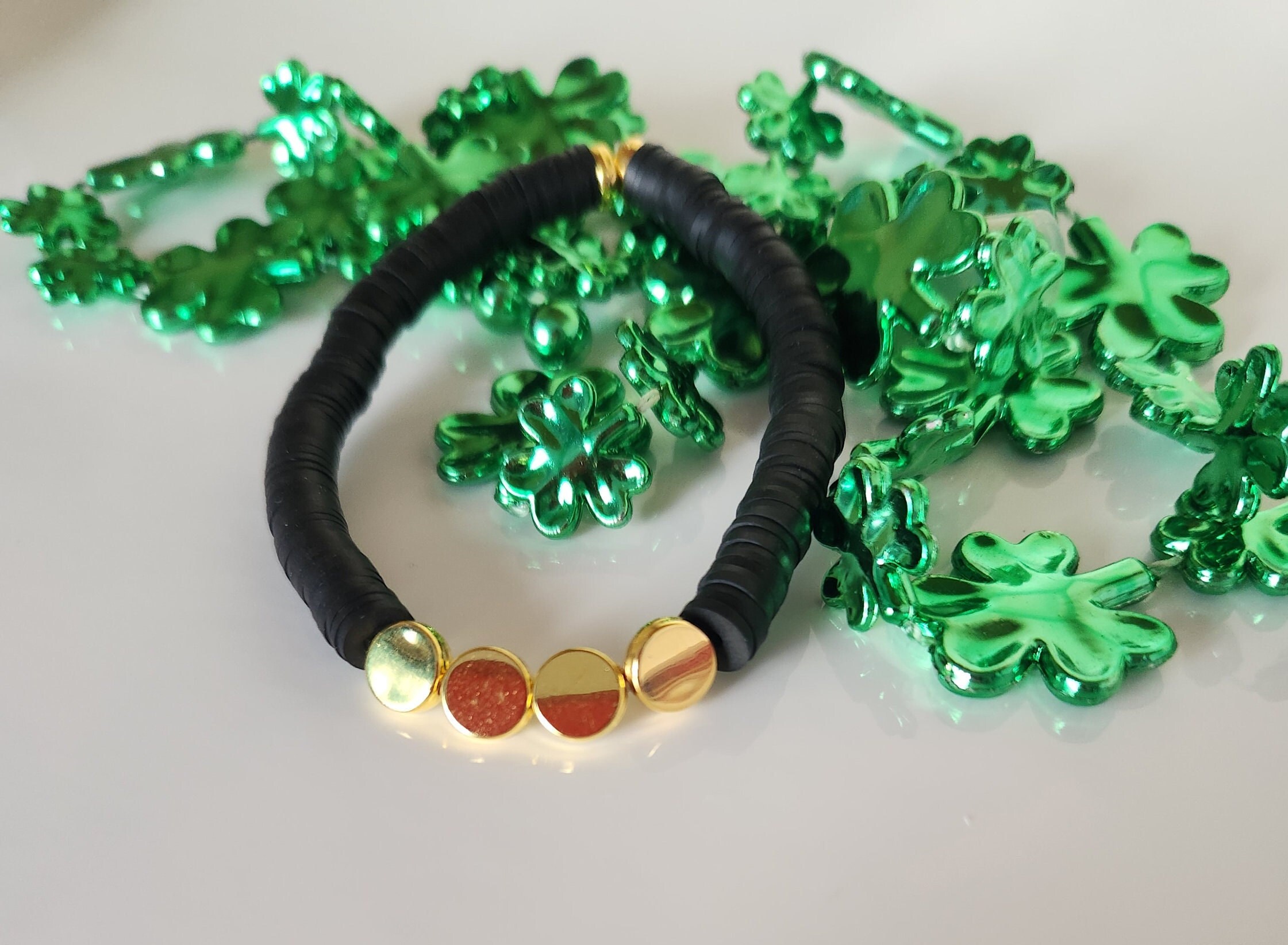 St Patrick's Day Bracelets - Etsy