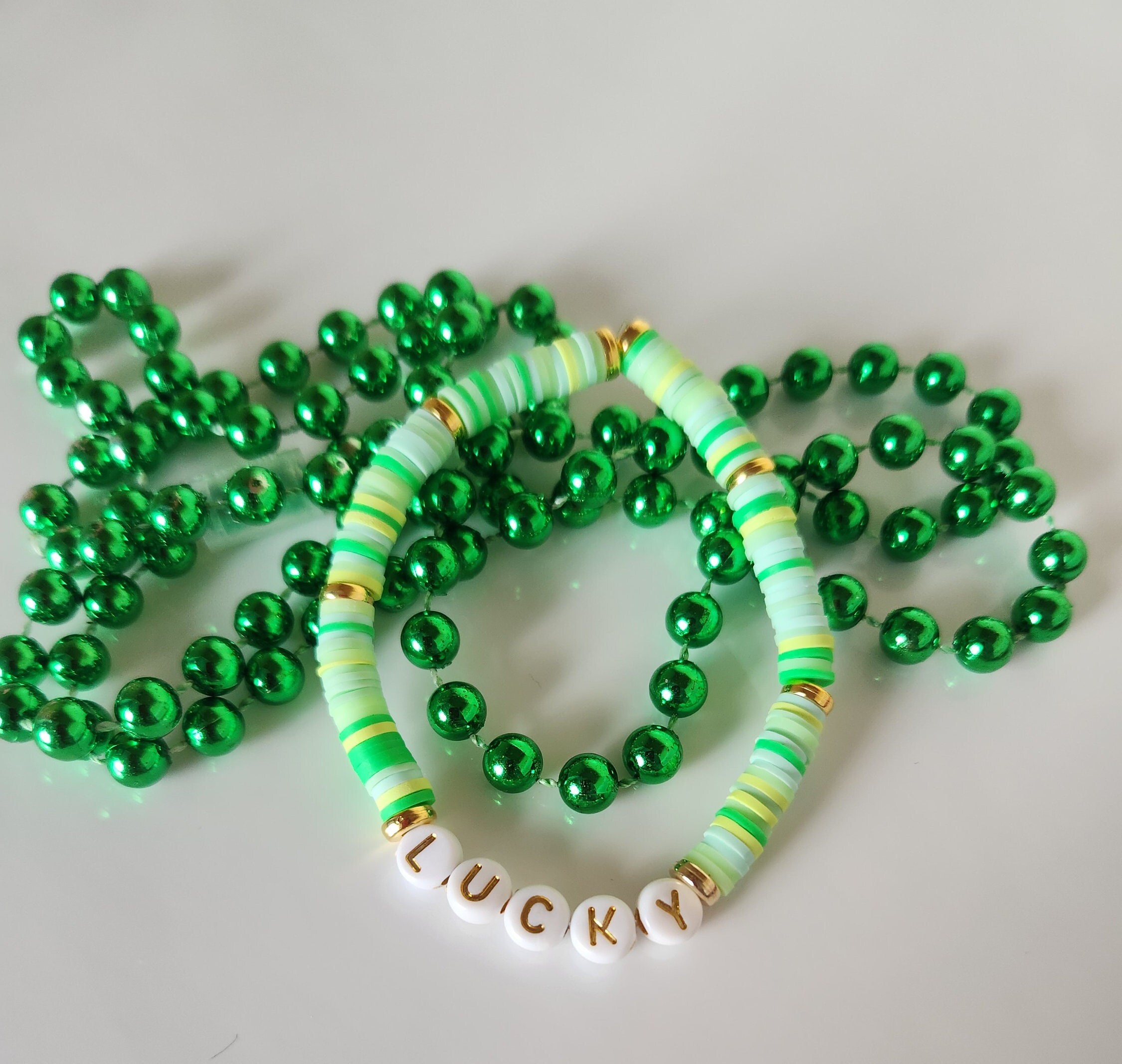 St Patrick's Day Bracelets - Etsy