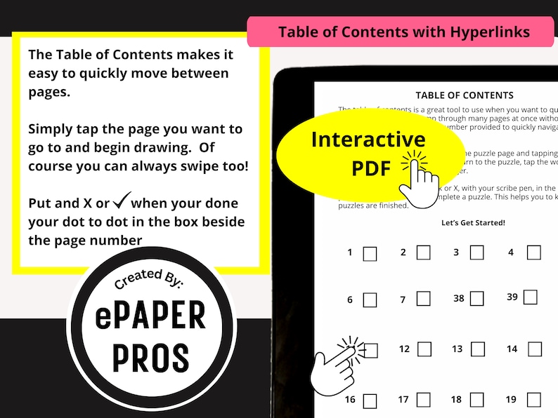 Kindle Scribe Dot to Dot 25 Activity Pages for Kids Ages 4-6 Play ...