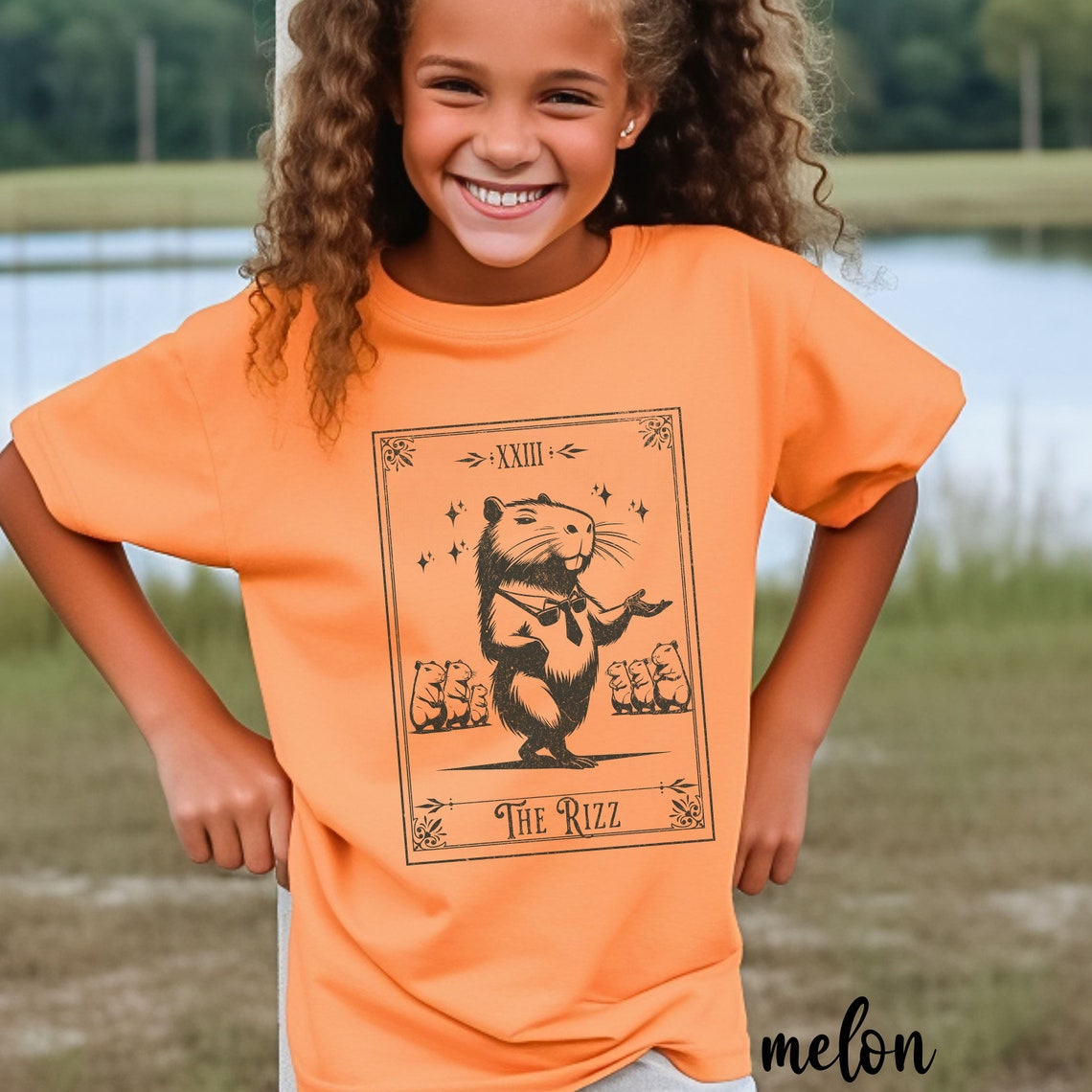Capybara Shirt, Rizz Shirt, Kids Comfort Colors, Funny Capybara, Trendy ...