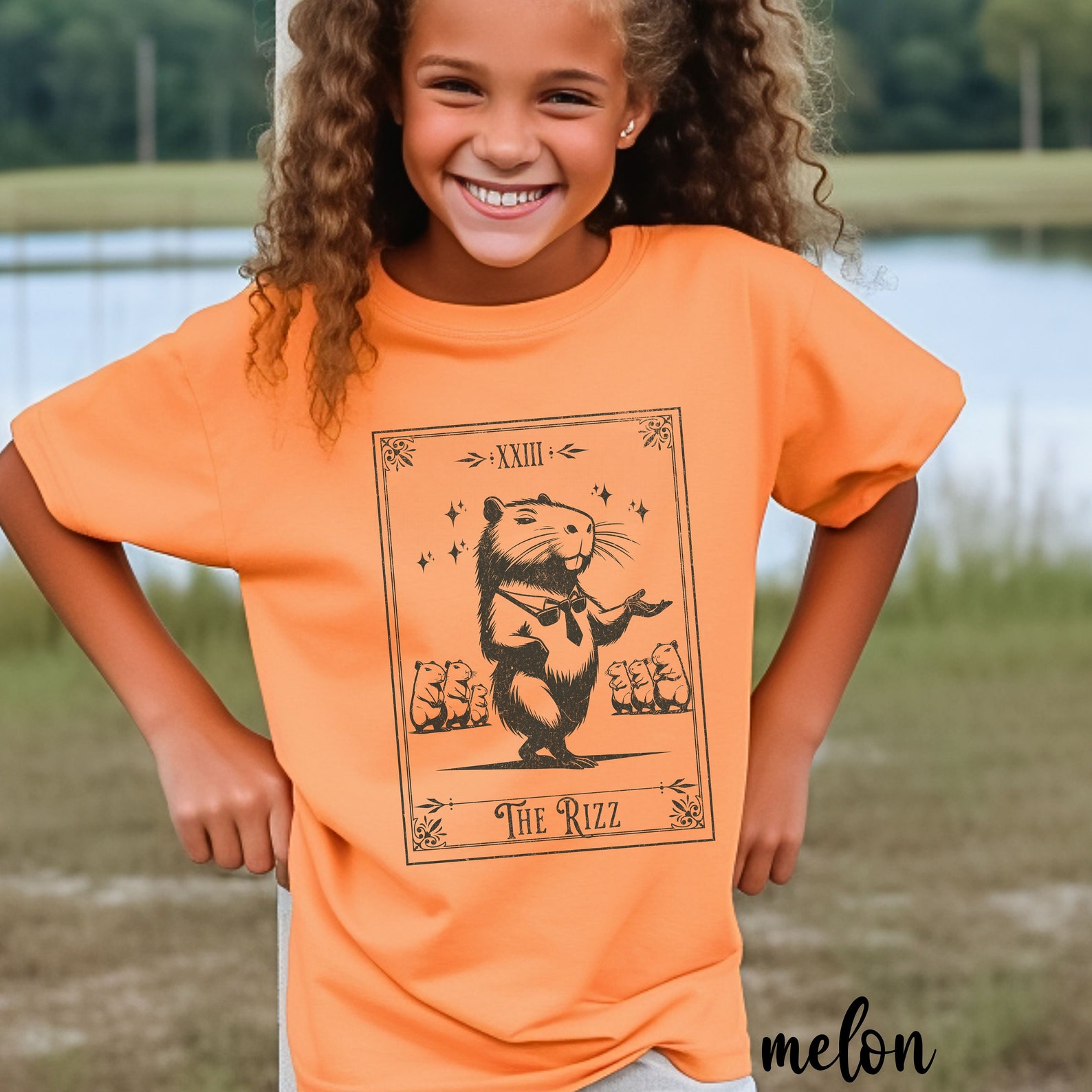 Capybara Shirt, Rizz Shirt, Kids Comfort Colors, Funny Capybara, Trendy ...