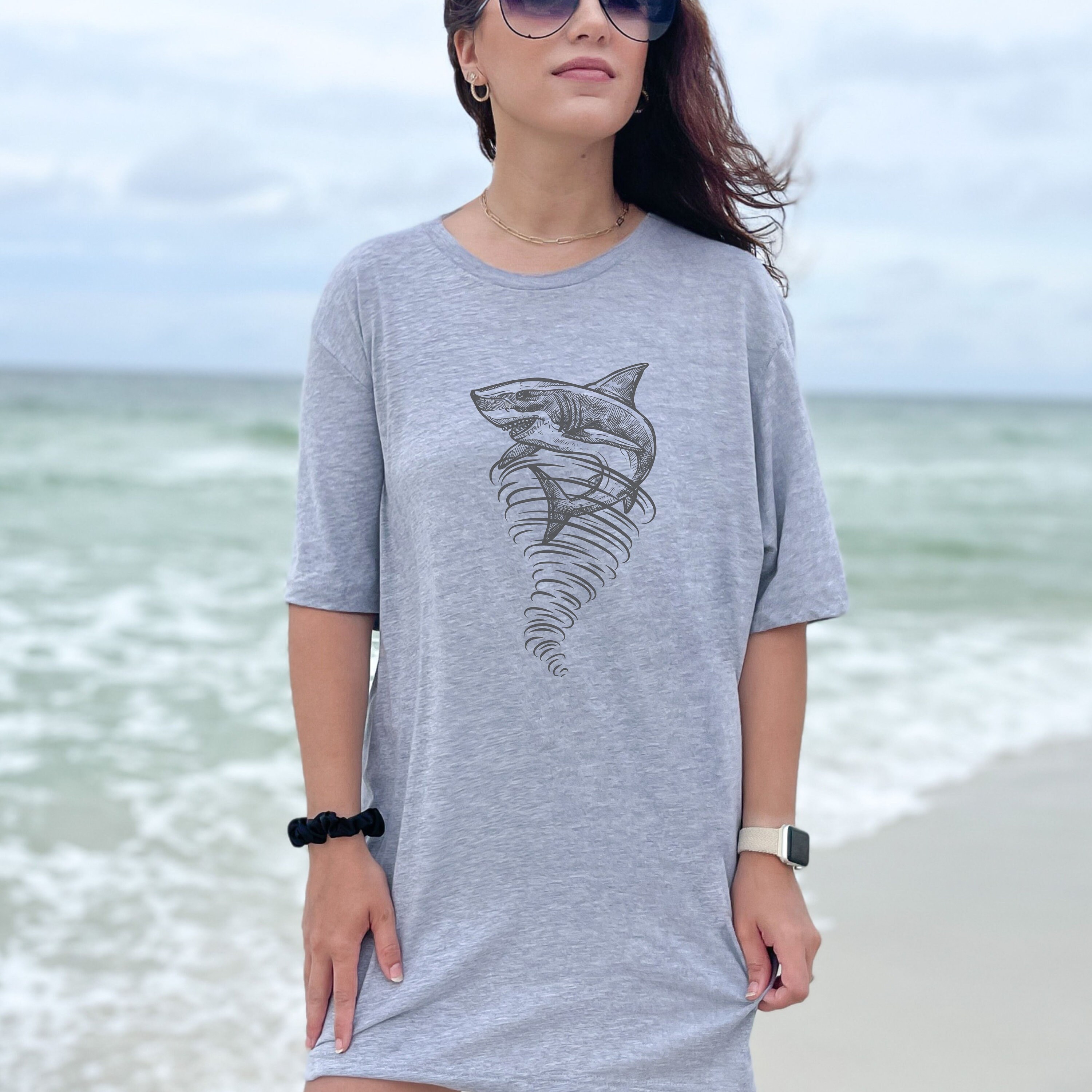 Sharknado Tshirt Shark Tshirt Shark Week Shirts Funny Shark - Etsy ...