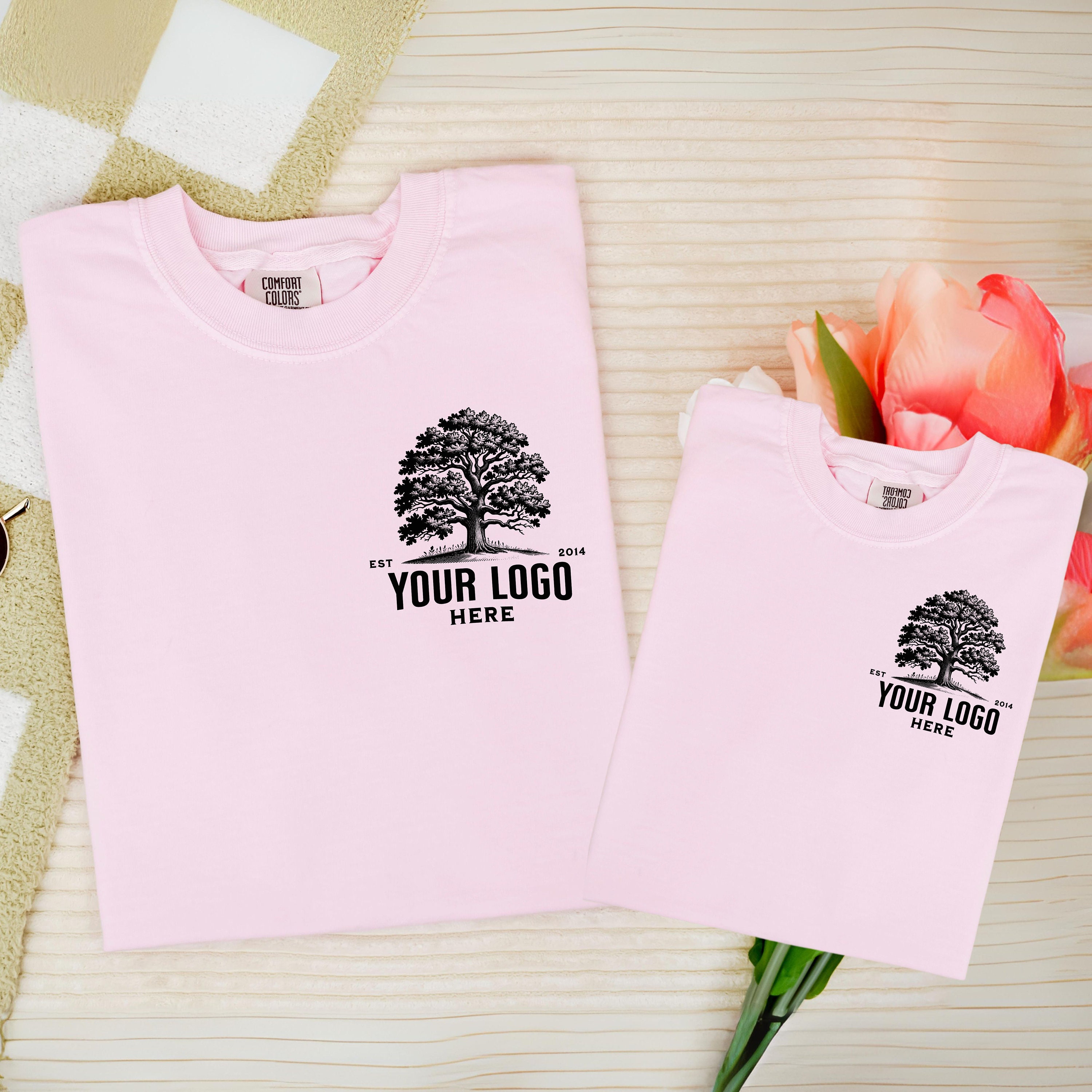 Logo Shirts Custom, Personalized Logo Shirt, Custom Comfort Colors ...