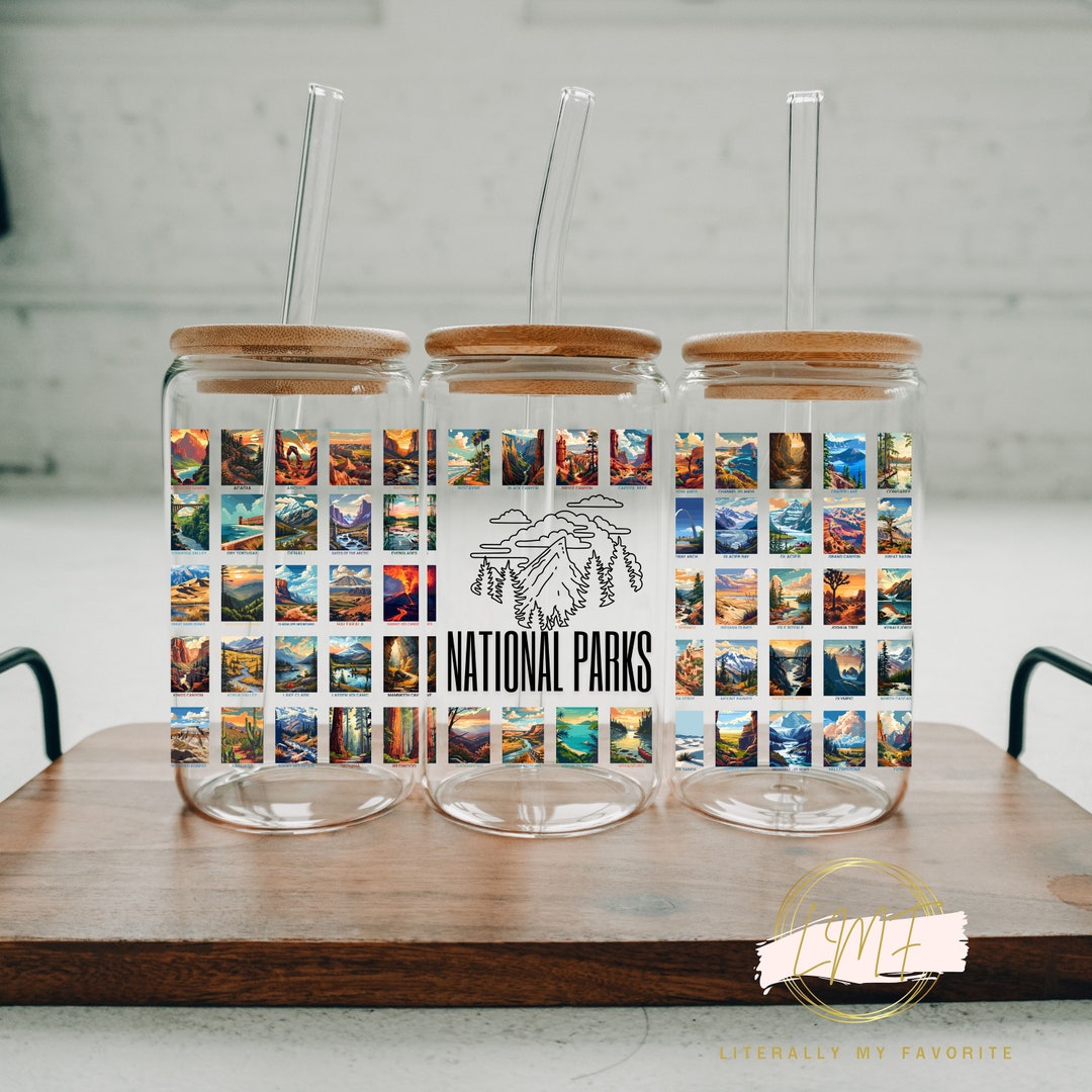 63 National Parks , US National Park Gifts, National Parks Camping Gift ...