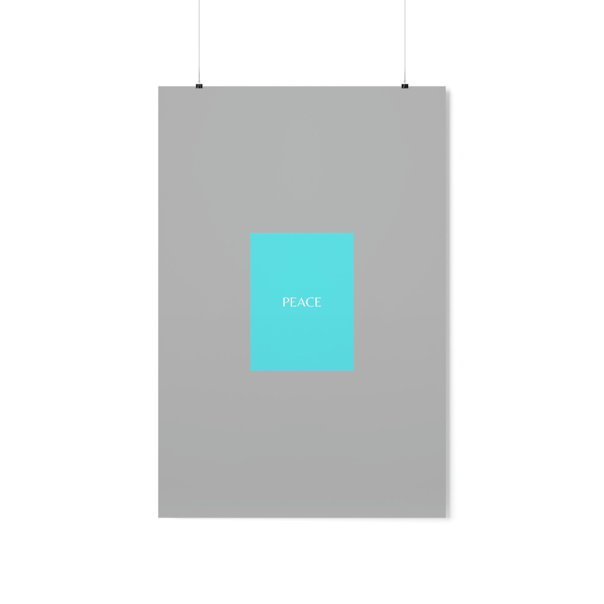 Peace positive Affirmations Premium Matte Poster/vertical - Etsy