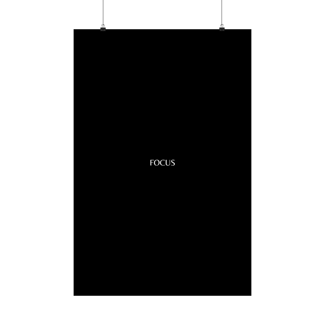 Focus II positive Affirmations Premium Matte Poster/vertical 24 X 36 - Etsy