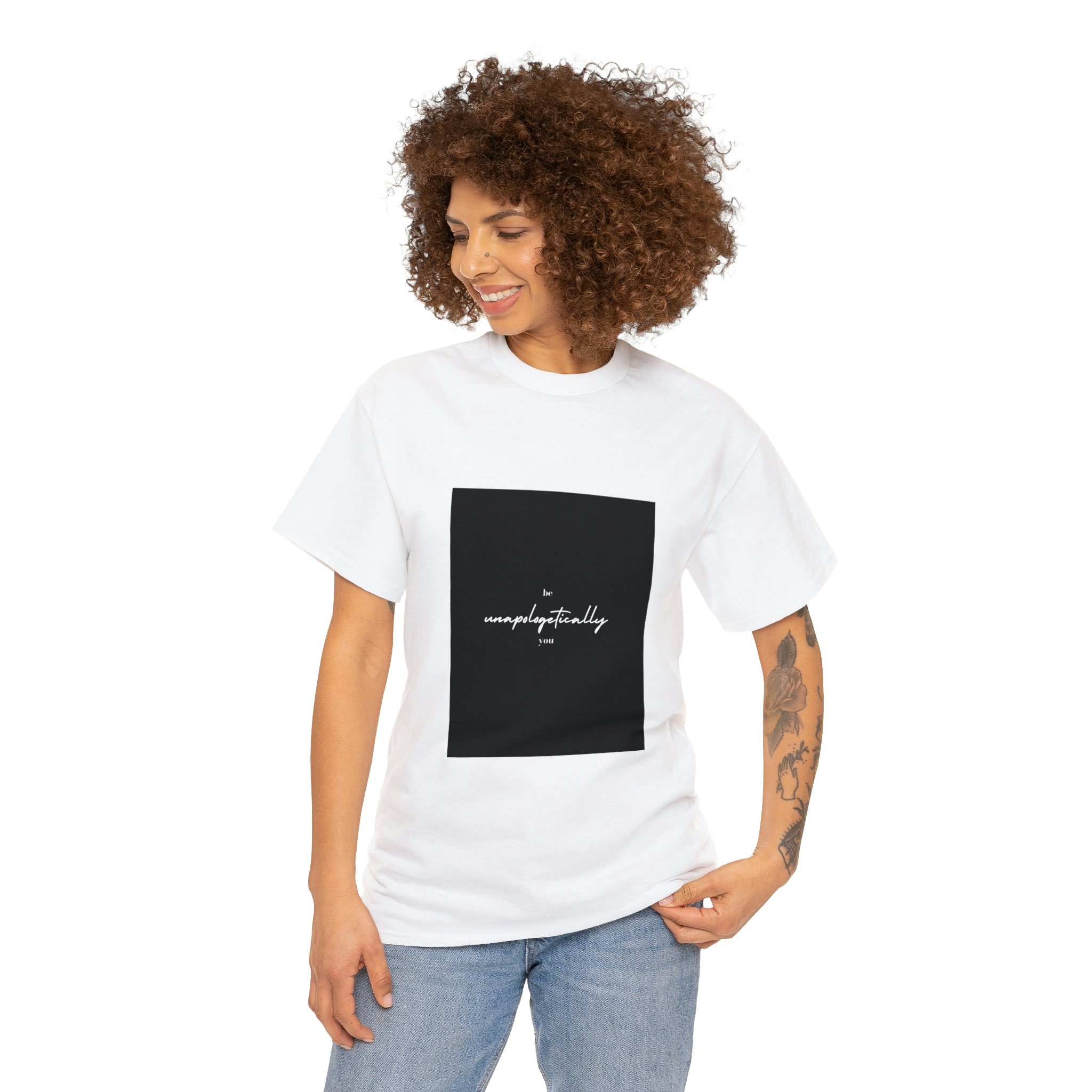 Be Unapologetically You - Unisex Heavy Cotton Tee - Etsy