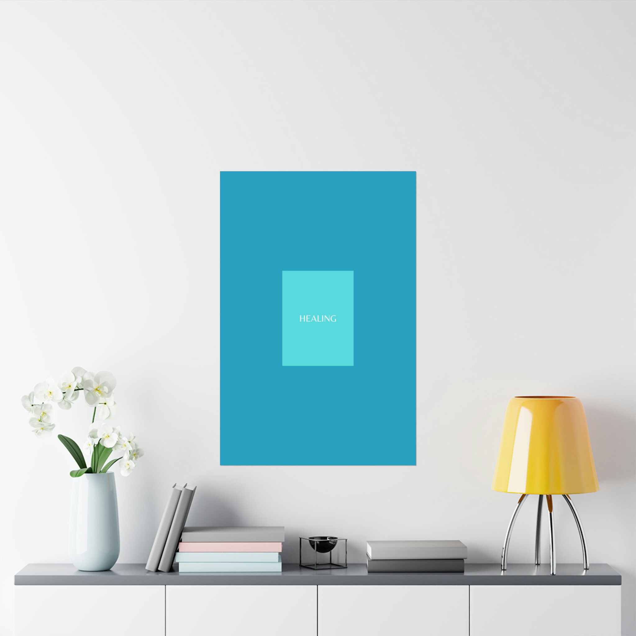 Healing I positive Affirmations Premium Matte Poster/vertical 24 X 36 ...