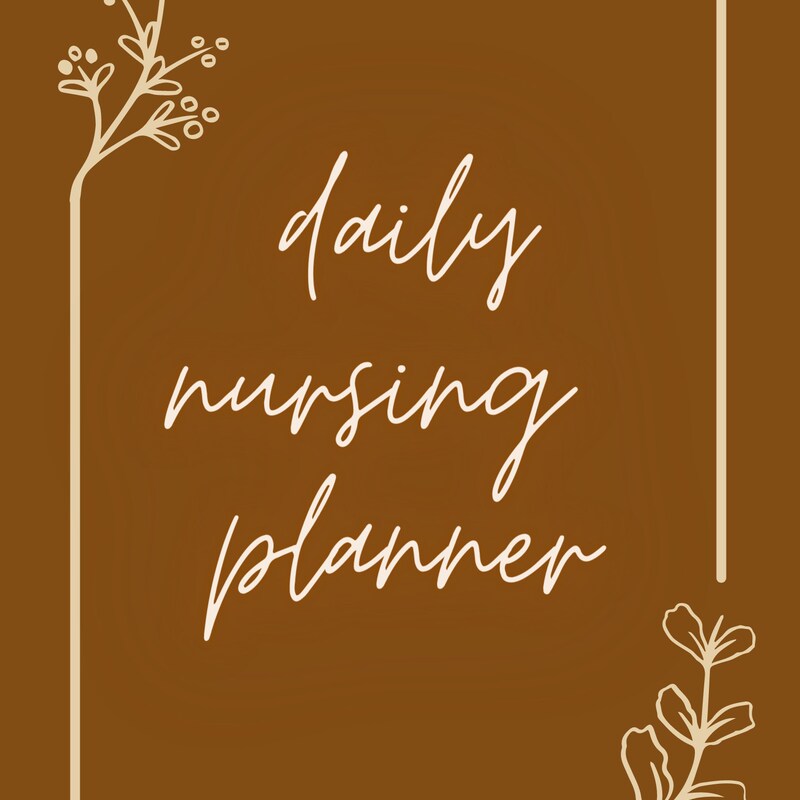 Night Shift Planner Etsy