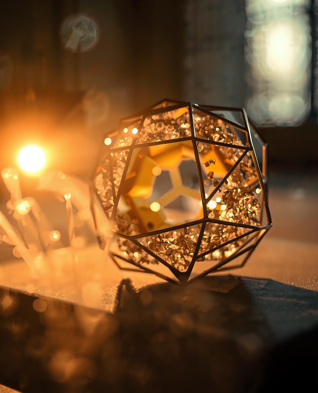 Geometric Lantern Digital Art Print - Etsy