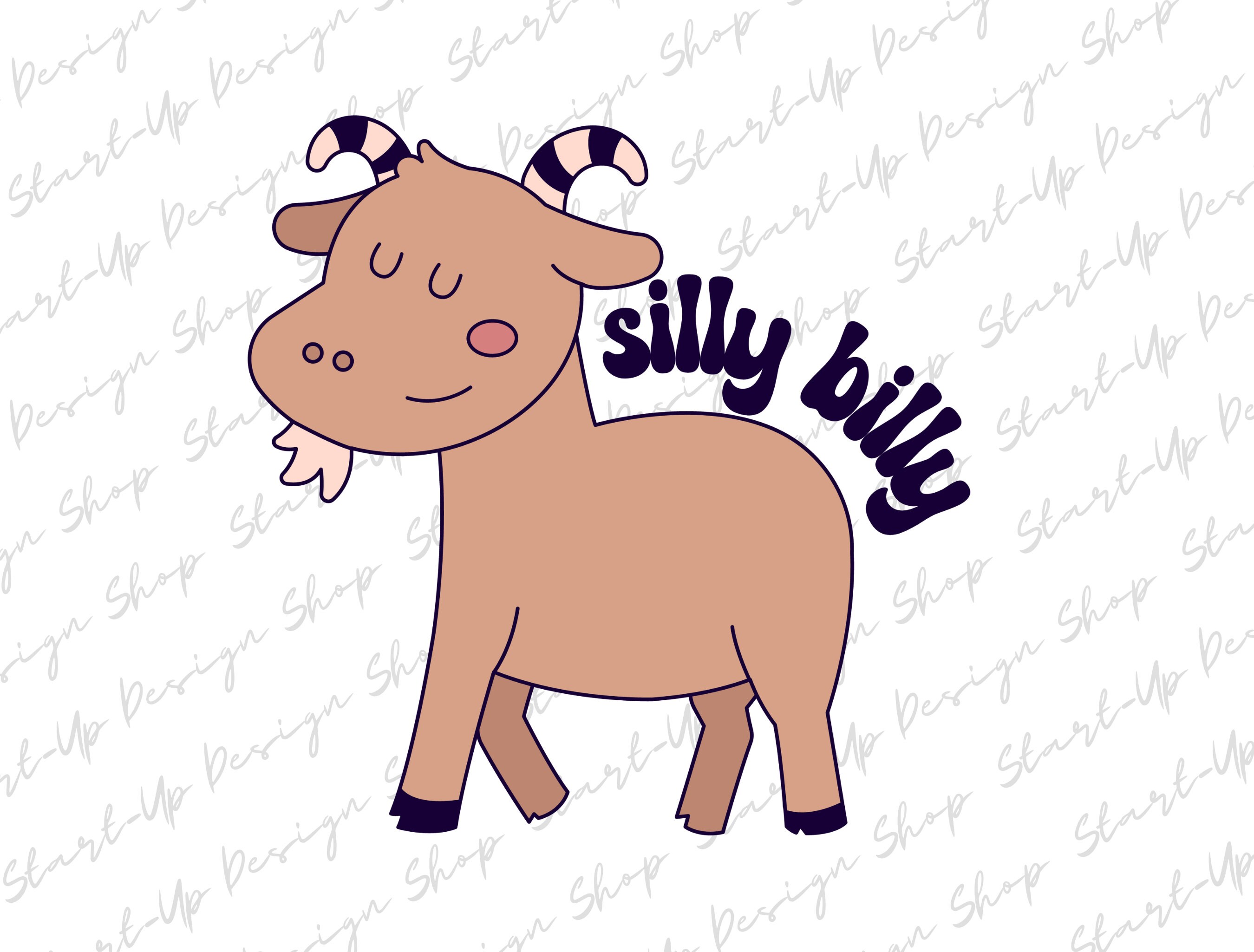Silly Billy SVG, Silly Billy PNG, Silly Billy Heat Transfer, Silly ...