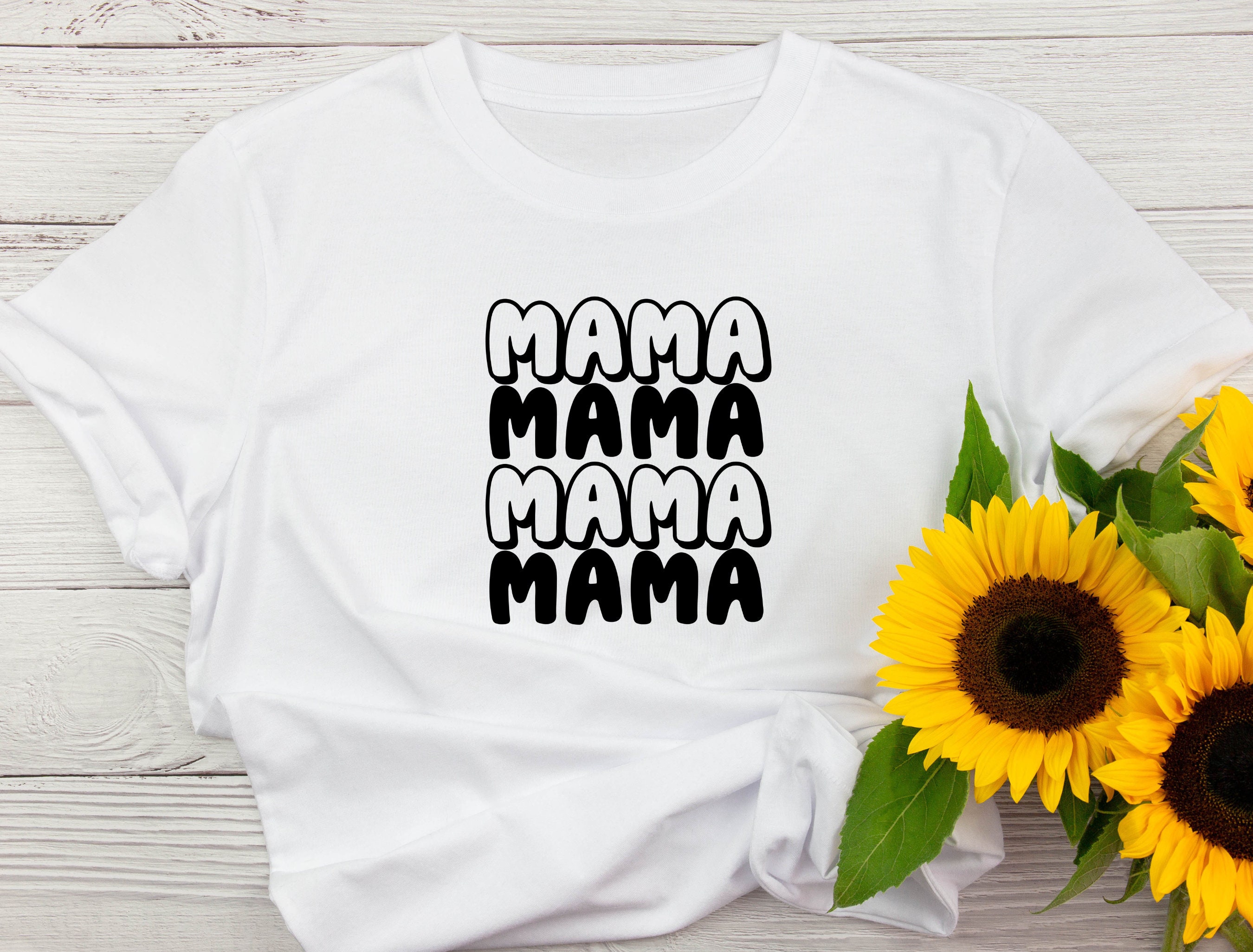 Outline Mama PNG Sublimation Design Download-mama Sublimation, Retro ...