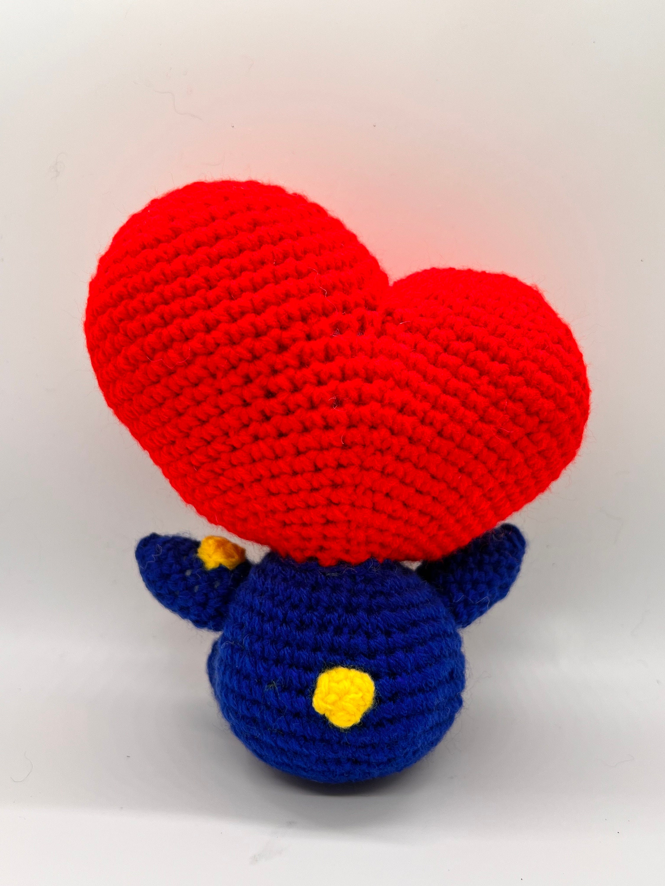 BT21 Bts-inspired Handmade Crochet Tata - Etsy