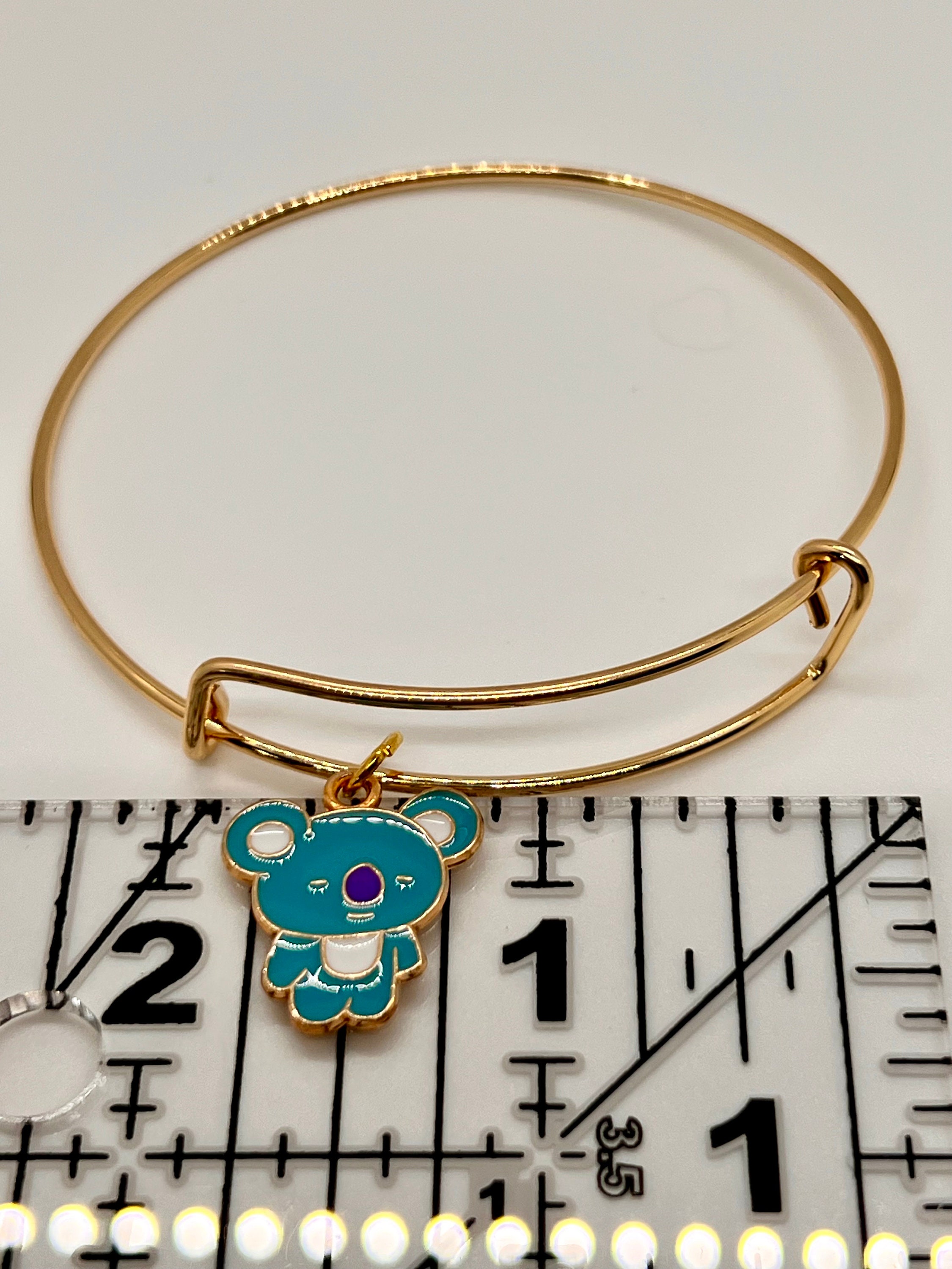 BT21 Inspired Charm Bracelets Pick One Bangle Bracelet of Your Choice - Etsy