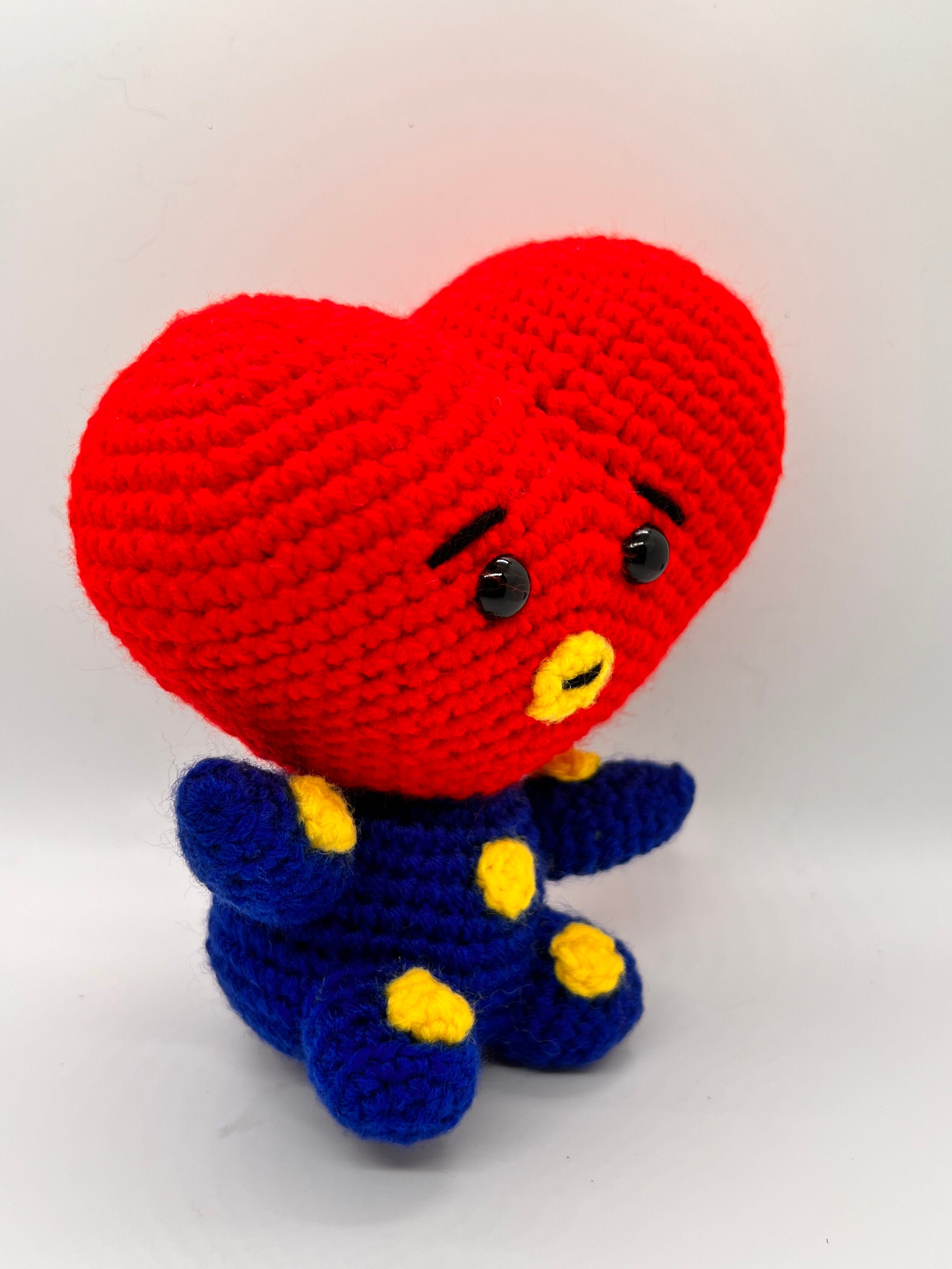 BT21 Bts-inspired Handmade Crochet Tata - Etsy