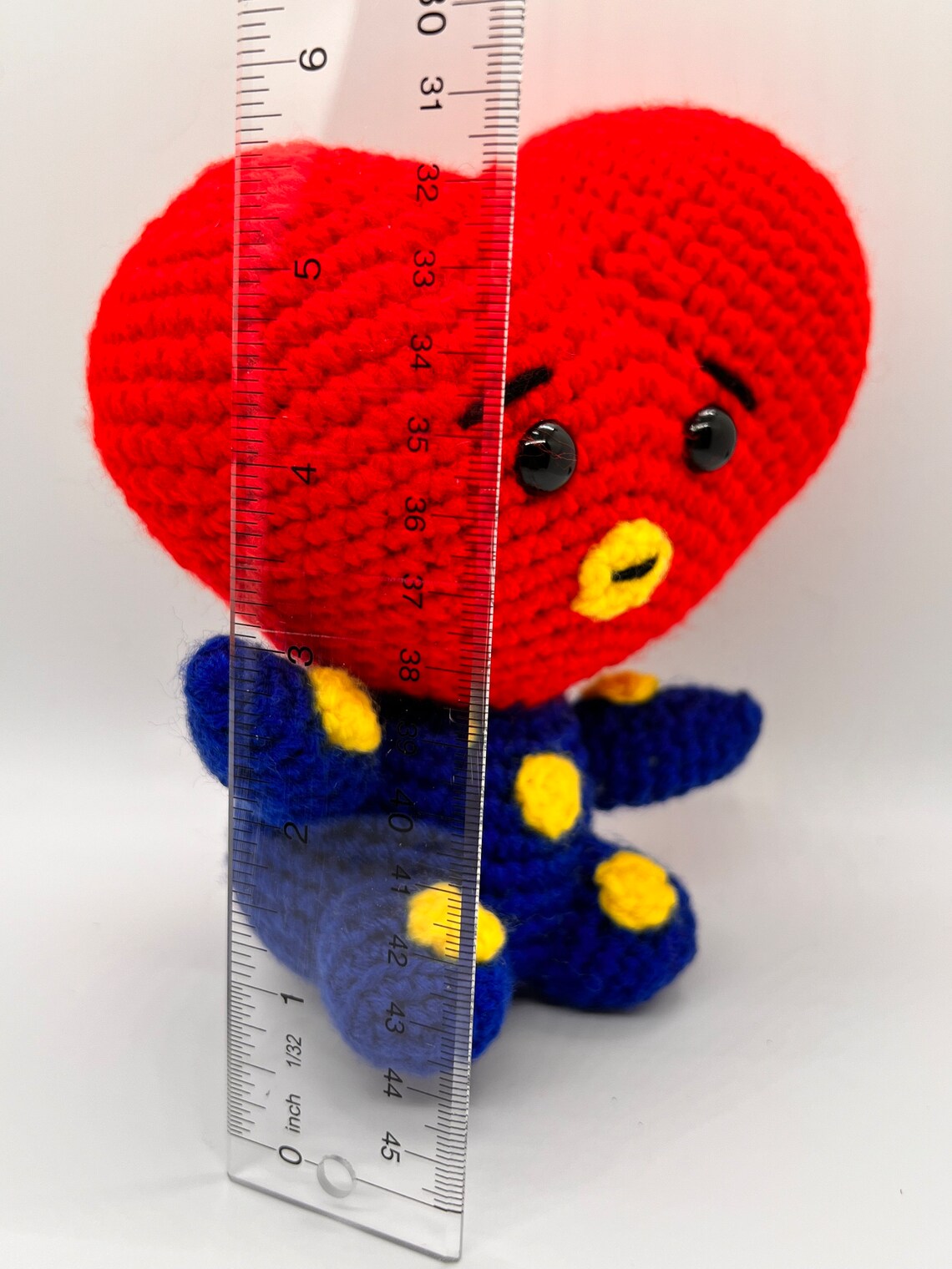 BT21 Bts-inspired Handmade Crochet Tata - Etsy