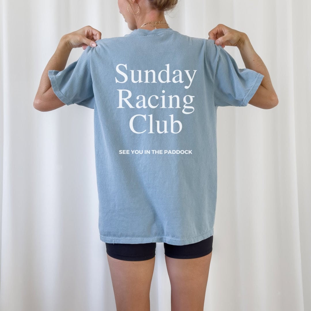 Comfort Colors Sunday Racing Club See You in the Paddock T-shirt ...