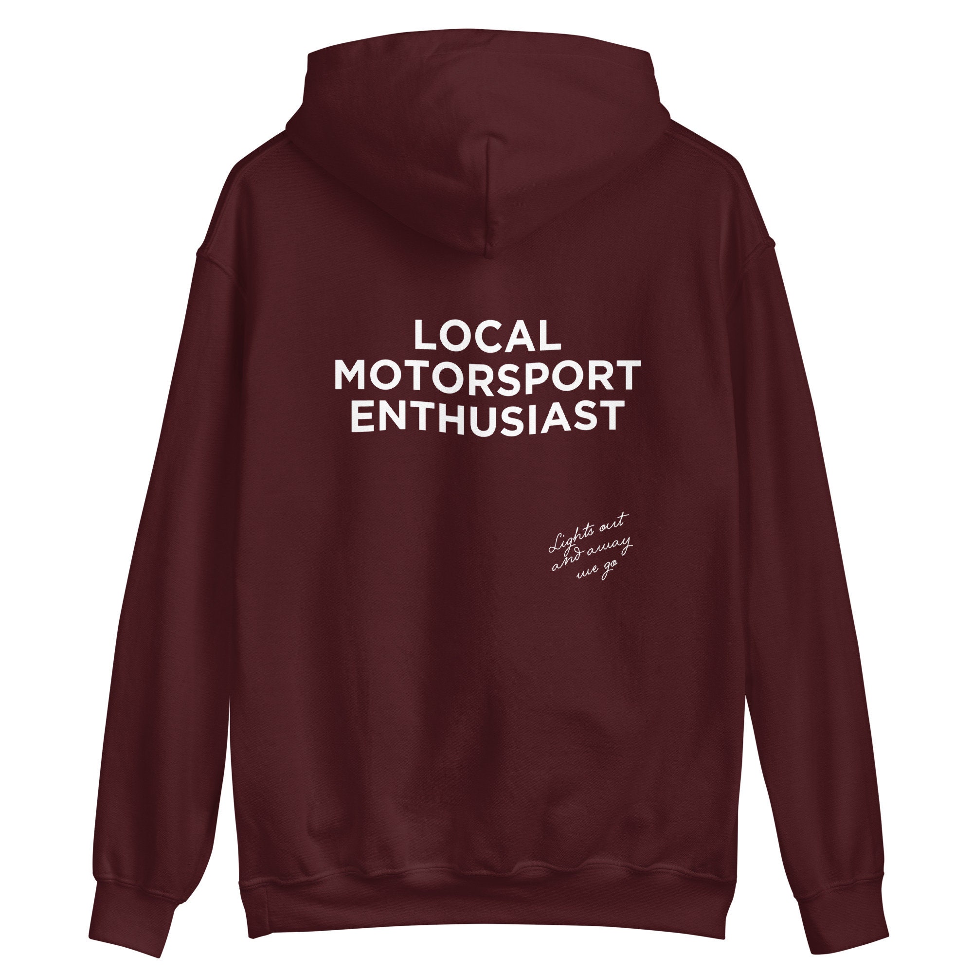 Local Motorsport Enthusiast Hoodie Sweatshirt - Formula 1 Racing - F1 ...