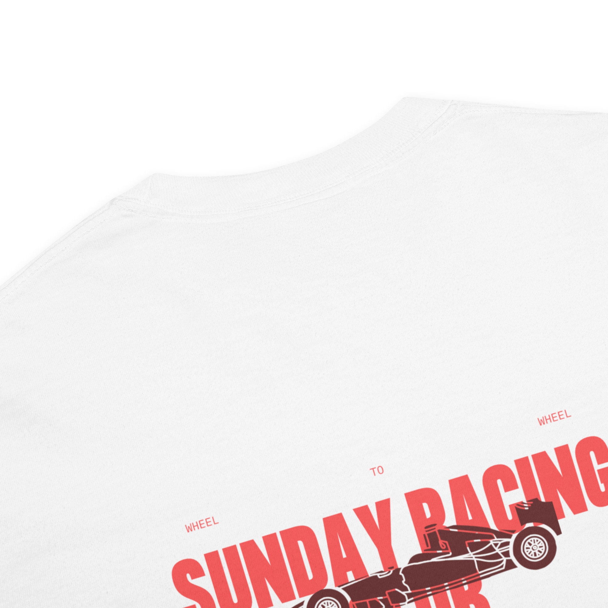 Comfort Colors Sunday Racing Club Red Car Overlay T-shirt - Formula 1 ...