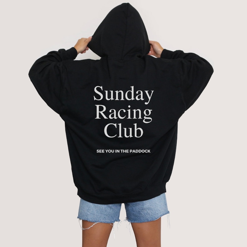 Sunday Racing Club Hoodie Sweatshirt - See You in the Paddock - Formula ...