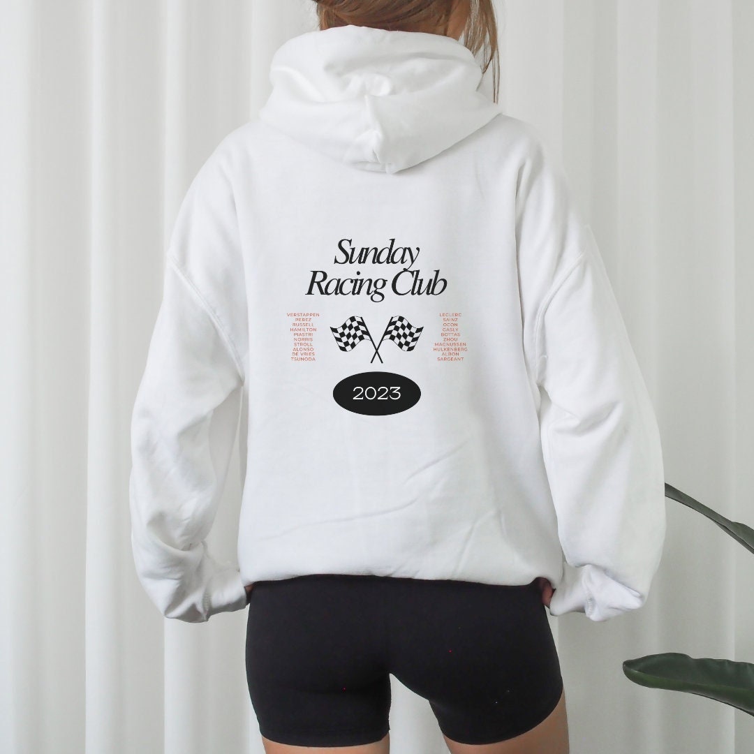 Sunday Racing Club Hoodie - F1 Sweatshirt Hoodie - 2023 Racing Grid - Etsy