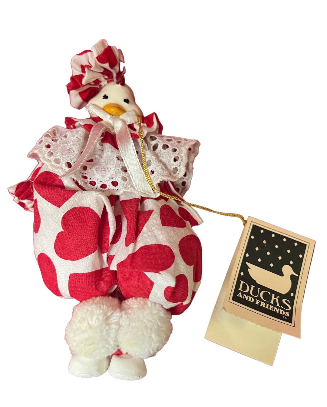 Just Ducky Jennefer Ducks and Friends Ceramic Figurine 1980's NEW From ...