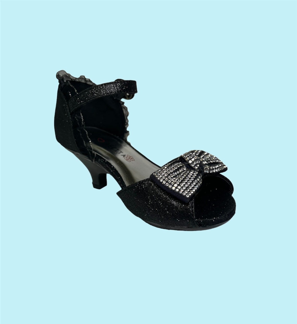 High Heels for Kids, Little Girls High Heel Dress Shoes, Black Heels ...